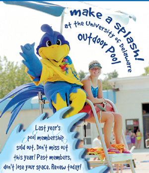 Sign up now to join the Outdoor Pool