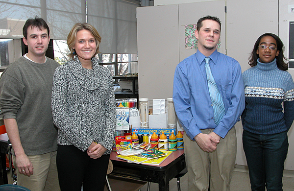 Students donate art supplies