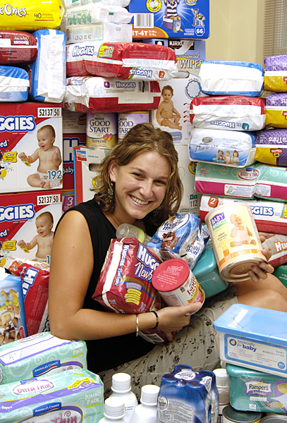 Diaper/formula drive for infant Katrina victims