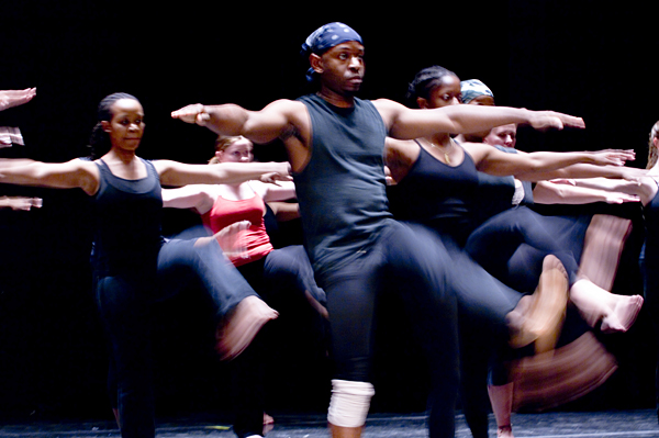 Students get rhythm at master dance class