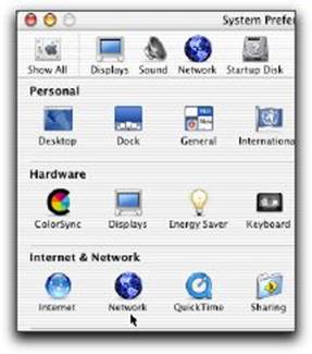 Connecting your Macintosh computer (MacOS 9) to the campus network