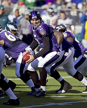 Delaware fans can vote for Joe Flacco