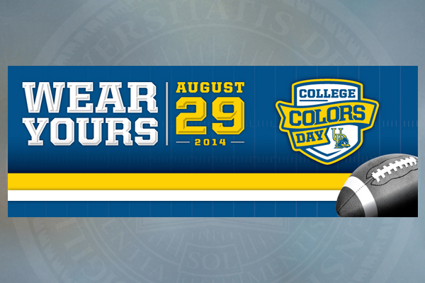 Hens encouraged to wear Delaware blue and gold for College Colors Day