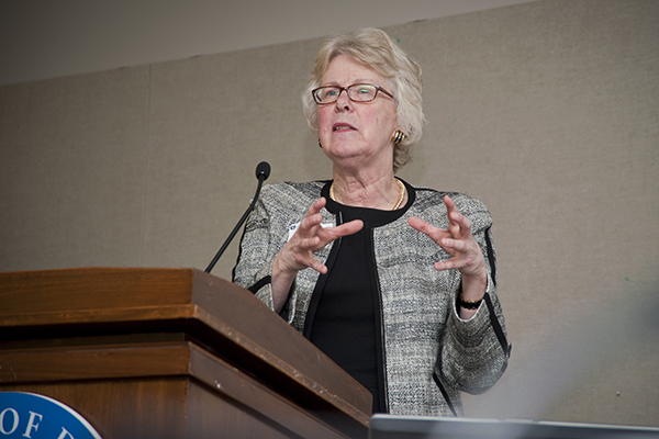 Targett meets with retired faculty, discusses plans for moving UD forward