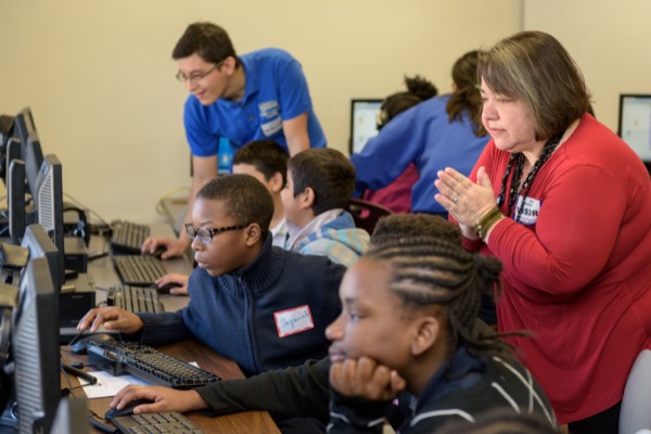 K-12 outreach, CISters organize 'Hour of Code' for underrepresented ...
